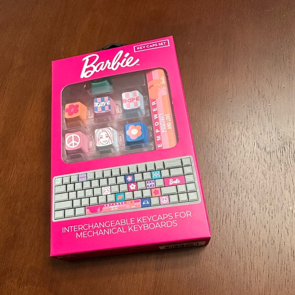Barbie | Computers, Laptops & Parts | Barbie Key Caps Set | Poshmark